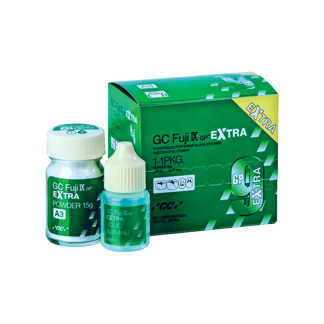 GC Fuji IX GP Extra • Marrodent dystrybutor stomatologiczny
